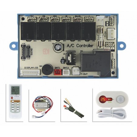 PIR Motion Detector Universal Air Conditioner Control System with PCB ...